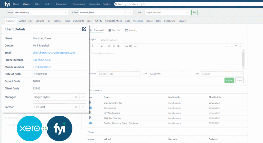 Xero Integrations | FYI | Document Management for Accountants.