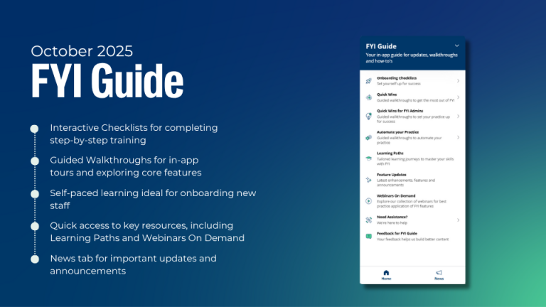 What's New at FYI | For your Accounting Practice
